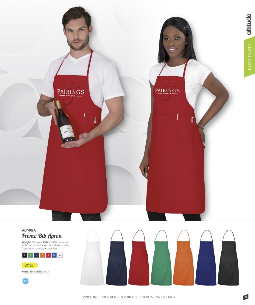 PROMO BIB APRON – Fine Feathers