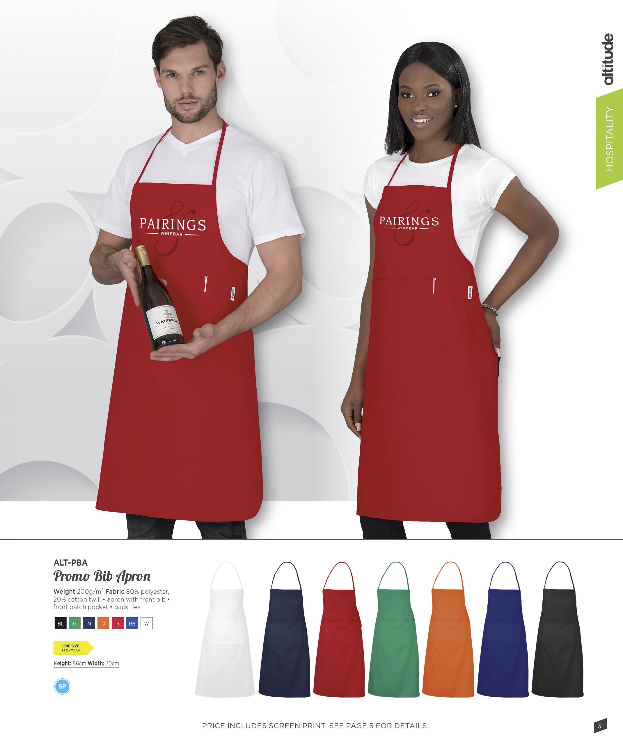 PROMO BIB APRON – Fine Feathers